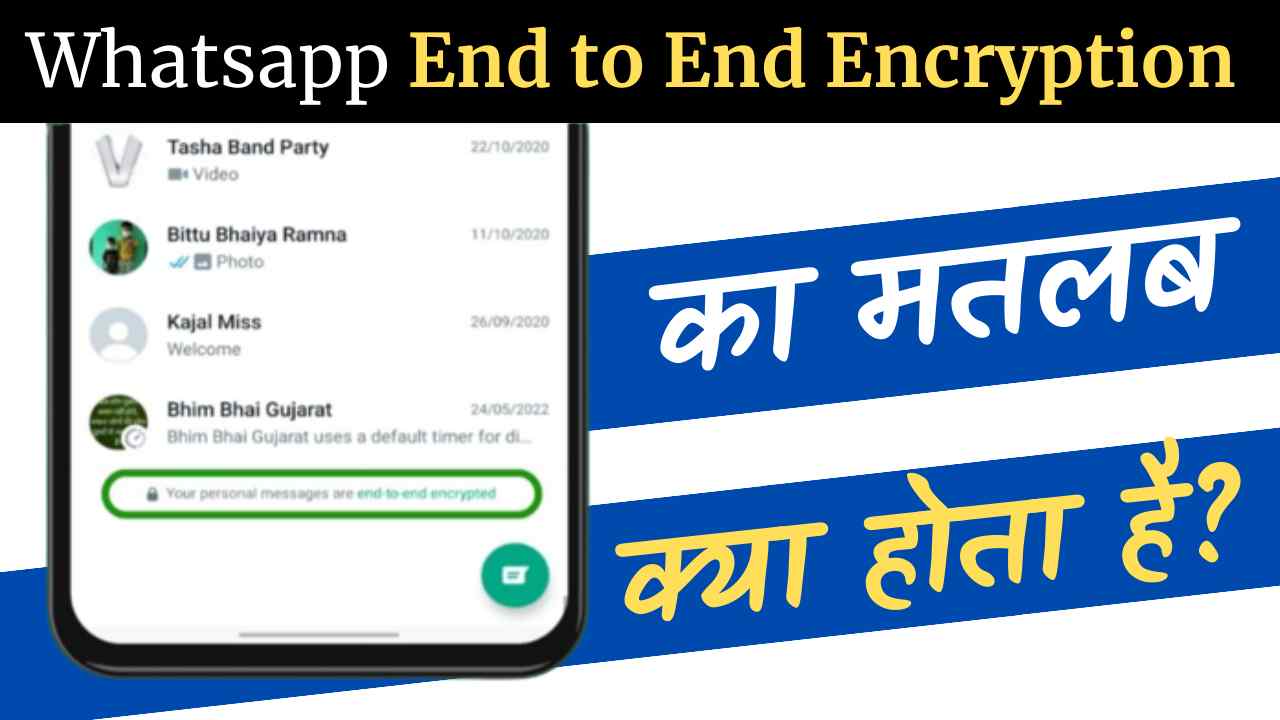 Whatsapp Messages And Calls Are End To End Encrypted Meaning
